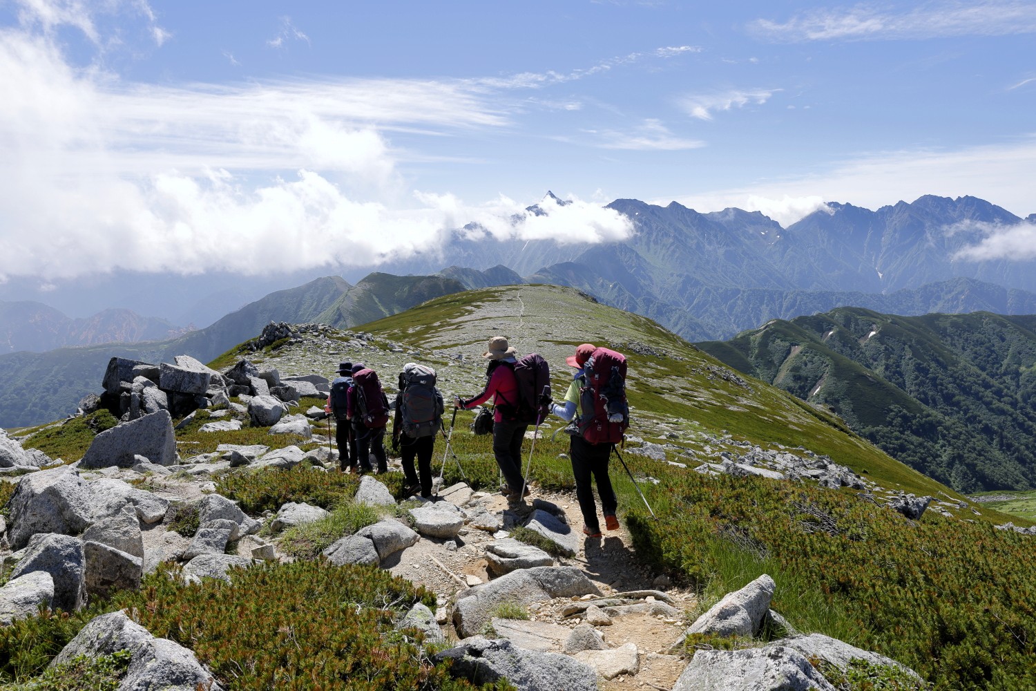 THE NORTH FACE Exploration Tour -Mountain Standard- 』 北アルプス 槍ヶ岳から西鎌尾根 ...
